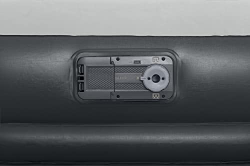 SLEEPLUX Durable Inflatable Air Mattress with Built-in Pump, Pillow and USB Charger, 15" Tall Twin