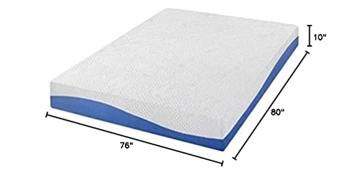 Sleeplace Aquarius Memory Foam Mattress, King
