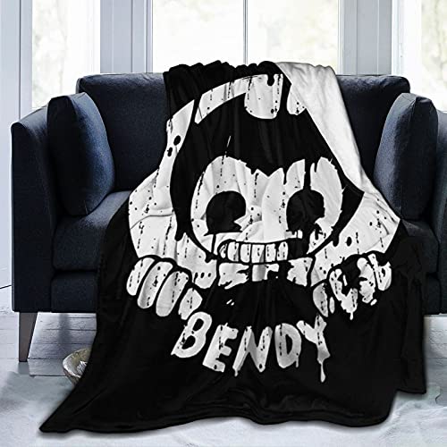WOLOISO Winter Flannel Blanket Ultra-Soft Comfortable Throw Blanket for Bed Sofa All Season 50 x 60 Inch