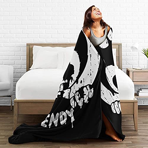 WOLOISO Winter Flannel Blanket Ultra-Soft Comfortable Throw Blanket for Bed Sofa All Season 50 x 60 Inch