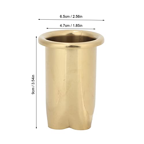 LIYJTK Hair Dryer Holder,Stainless Steel Blow Shelf Blower Rack for Home Salon Bathroom (Gold)