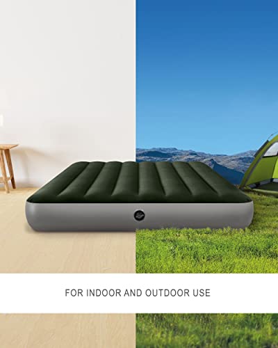 INTEX 64108E Dura-Beam Standard Prestige Air Mattress: Full Size – 10in Bed Height – 600lb Weight Capacity – Pump Sold Separately
