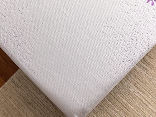 Tulo by Mattress Firm | 10 INCH Memory Foam Lavender Mattress | Pain-REDUCING Pressure Relief | Queen Size