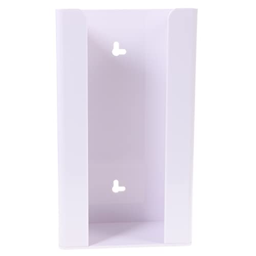 Scicalife Hygiene Station Desktop Tissue Box Gloves Holder Face Towel Storage Box with Wall Mounting Holes