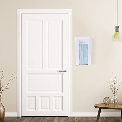 Scicalife Hygiene Station Desktop Tissue Box Gloves Holder Face Towel Storage Box with Wall Mounting Holes