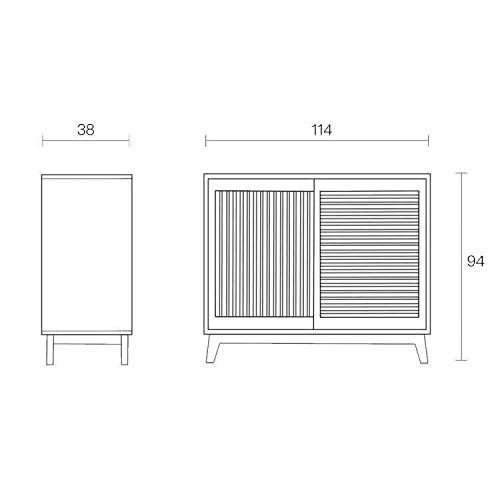 TJLSS Fashion Simple Dining Side Cabinets Closets Multifunctional Modern Simple Storage Cupboard Original