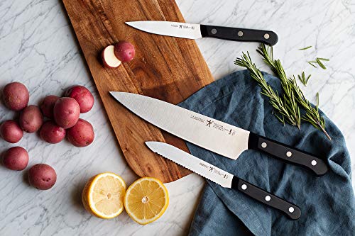 HENCKELS Solution Razor-Sharp 3-Piece Starter Knife Set, German Engineered Knife Informed by over 100 Years of Mastery