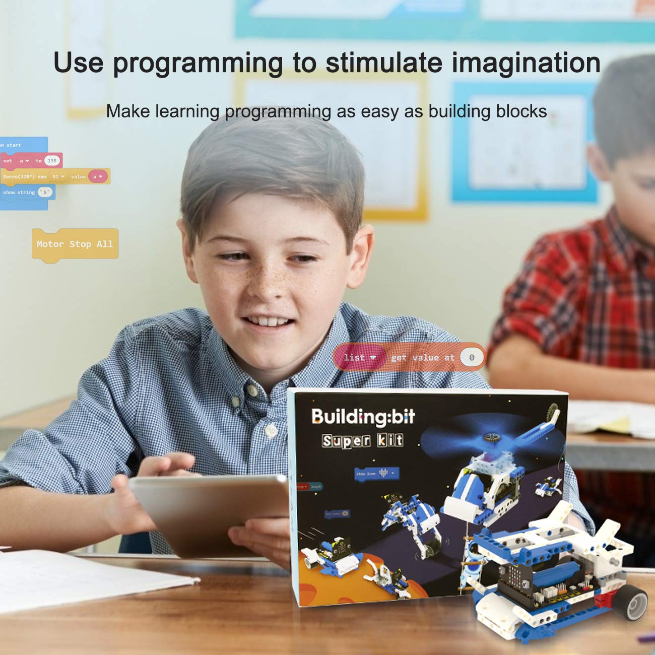 Yahboom Micro bit Building Block Robot Kit 16 in 1 STEM Projects DIY Science Educational Toys for Kids Age 10+ (Build-Super-Kit without Microbit)