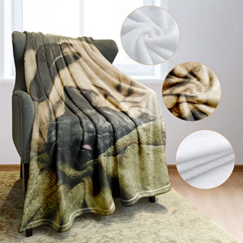 TSlook Blankets Funny Pug Dog Comfy Funny Bed Blanket 60" x 80"