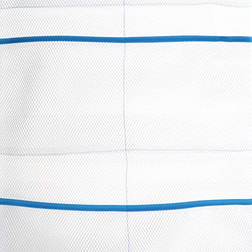Bathroom Save Space Tub Shower Hanging Mesh Organizer Storage Bag Bathroom Accessories for Dorm Rooms Bathroom Hang on Shower Curtain Rod Liner Hooks