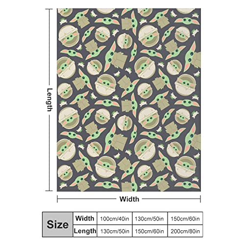Super Soft Blanket Throw Flannel Fleece Blankets Comfortable Warm Bedding Gifts for Kids Adults Sofa Bed Living Room 50"X40"