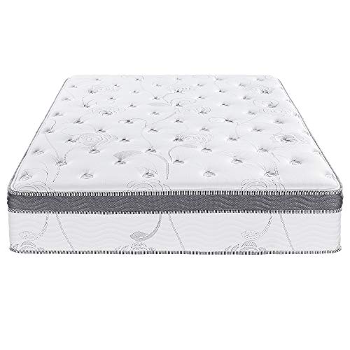 Olee Sleep 13 inch Galaxy Hybrid Gel Infused Memory Foam and Pocket Spring Mattress (King) & 18"; Heavy Duty King Steel Slat, No Box Spring Needed, Black