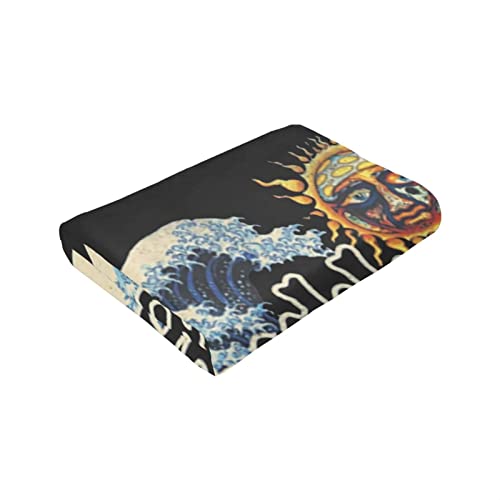 GGUWUG The Story of Sublimes Iconic Sun Blankets Throw Blanket Bed Blanket Microfiber Decorative Blanket for Sofa Living Room