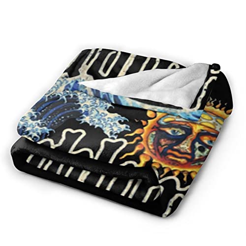 GGUWUG The Story of Sublimes Iconic Sun Blankets Throw Blanket Bed Blanket Microfiber Decorative Blanket for Sofa Living Room