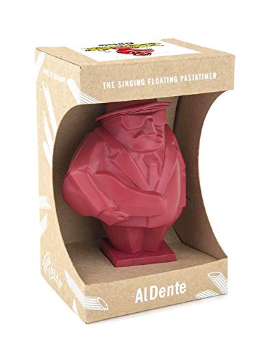 Al Dente - The Singing Floating Pasta Timer: Will Sing Different Tunes when Pasta is Ready at 3, 7, 9, and 11 Minutes, to be Boiled with any Pasta in the Pot, Floats in Cold & Hot Boiling Water