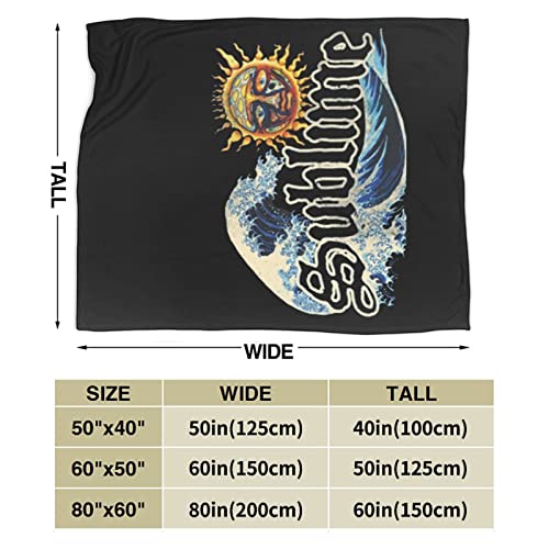 GGUWUG The Story of Sublimes Iconic Sun Blankets Throw Blanket Bed Blanket Microfiber Decorative Blanket for Sofa Living Room