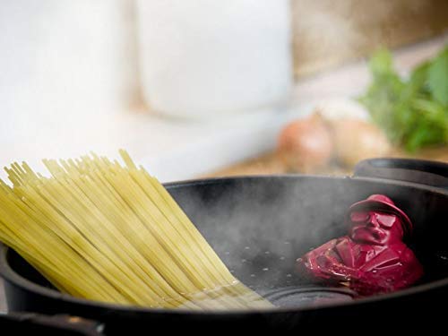 Al Dente - The Singing Floating Pasta Timer: Will Sing Different Tunes when Pasta is Ready at 3, 7, 9, and 11 Minutes, to be Boiled with any Pasta in the Pot, Floats in Cold & Hot Boiling Water