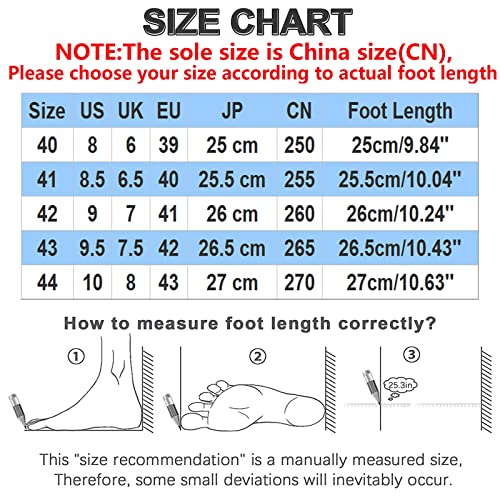 Men Sandal Beach Non Slip Garden Men Clogs Shoes for Men Beach Shoes Sandal Mens Size 6 (Grey, 9)
