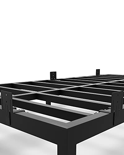 Adjustable Non Slip Mattress Gaskets for Bed Frame or Box Spring, Heavy Duty & Wide Applicability Mattress Retainer Bar, Mattress Holder in Place Gripper, Keep Mattress from Sliding Gripper (6 Pcs)