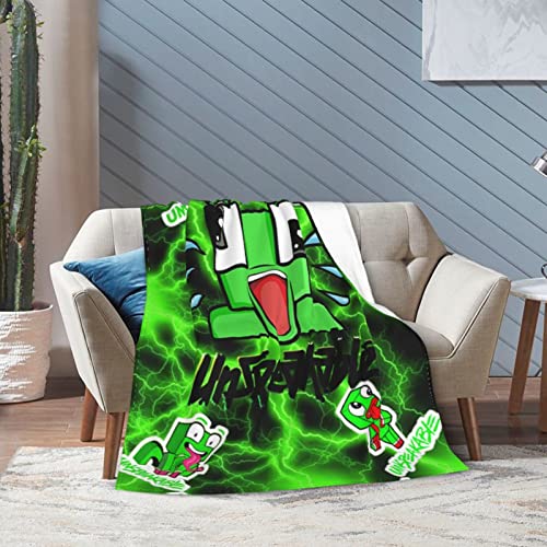 Blanket Ultra Soft Blanket Cozy Warm Lightweight Throw Blankets Suitable for Living Room Bedroom Sofa Men Women Kids 60"X50"
