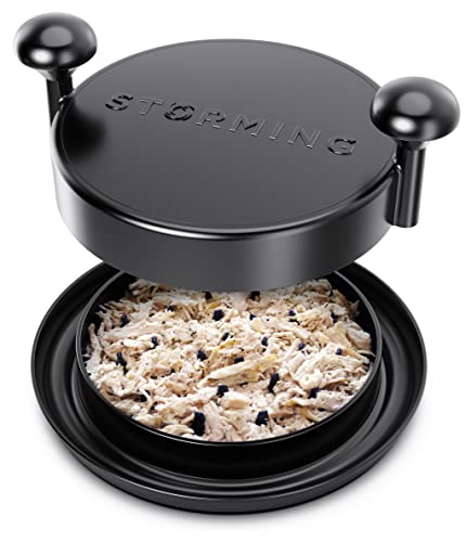Storming Chicken Shredder Tool Twist - 116 Spike Meat Shredder Kitchen Gadgets for the Shreddiest Chicken AND Steak! Full Surface Pulled Pork Shredder, Thick Meat Breaker Upper, Shredding Machine