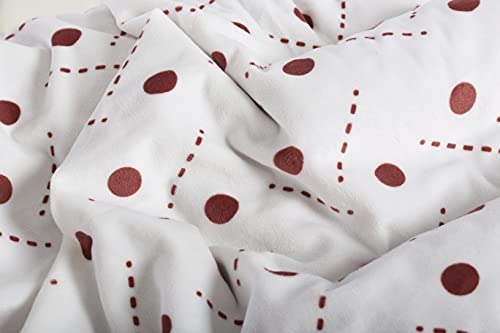 Weighted Blanket Cover 100% Flannel - Cherry Red - 60×80 in