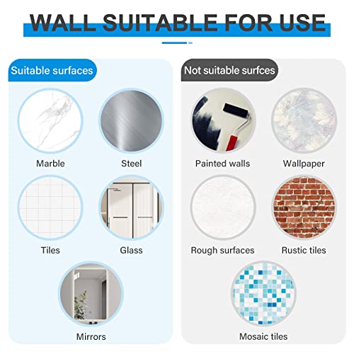 Woseito 3-Pack Shower Caddy, Adhesives Bathroom Organizers With Soap Dish Holder, No Drilling Shower Shelf, Stainless Steel Shower Rack With Hooks, Mounted for Bathroom & Toilet Table (Matte Black)