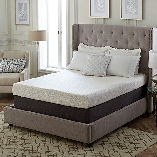 Classic Brands Memory Foam 8-Inch Mattress CertiPUR-US Certified, Adjustable Base Friendly | Bed-in-a-Box Twin ,White