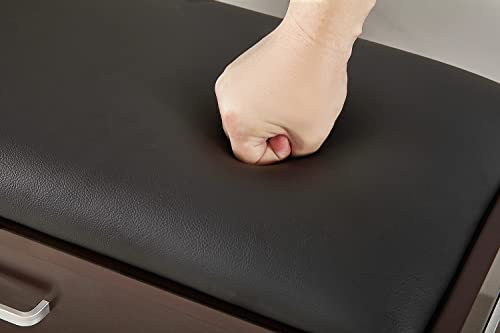 Aottop Premium Shoe Cabinet and Seat - Elegant Design, MDF Wood, and Foam Cushion for Comfortable and Convenient Shoe Storage - Perfect for Your Home Décor.
