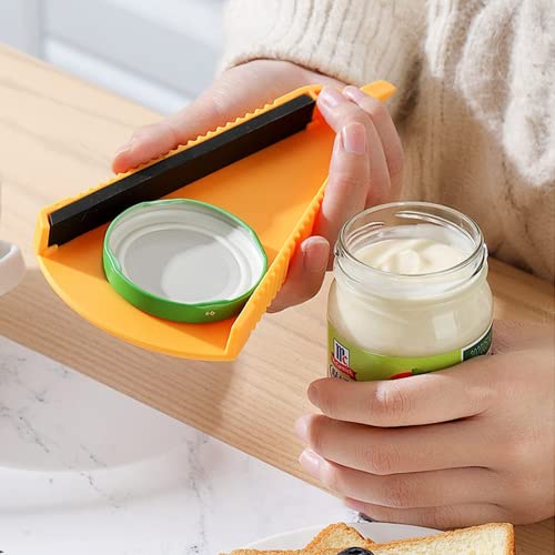 Jar Opener, 4 in 1 Multi Function Can Opener for Beer, Can, Soda Water, Jam Jar Lips Cap, Bottle Opener Kit Easy to Use for Weak Hands,Children, Elderly, Kitchen Gadgets for Home Assistance, 2 Packs