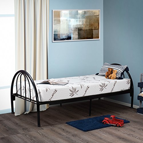 FORTNIGHT BEDDING 30”x74” Gel Memory Foam Mattress for RV, Camping, Cot, Daybed & Guest Bed (Narrow Twin, 6 Inch)