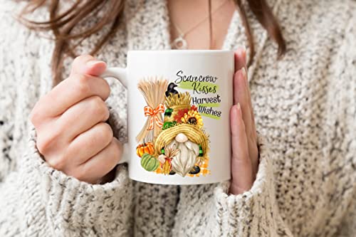 Fall Scarecrow Gnome Sublimation Transfer, Ready to Press, Autumn, Sunflowers, Pumpkins, Gnome Sublimation Transfer, Harvest, Ready to Use (Child x1-6")