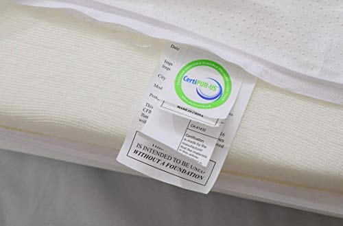 Daily Delight 8-Inch Gel Infused Memory Foam Tri-fold Mattress with Ultra Soft Removable Bamboo Cover (Queen),Plush