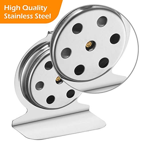in Oven Thermometer for Grill Smoker BBQ 50-300°C/100-600°F, Instant Read Precision Stainless Steel Electric/Gas Oven Thermometers, Large Dial Display Thermometer Gauge for Kitchen Cooking Baking