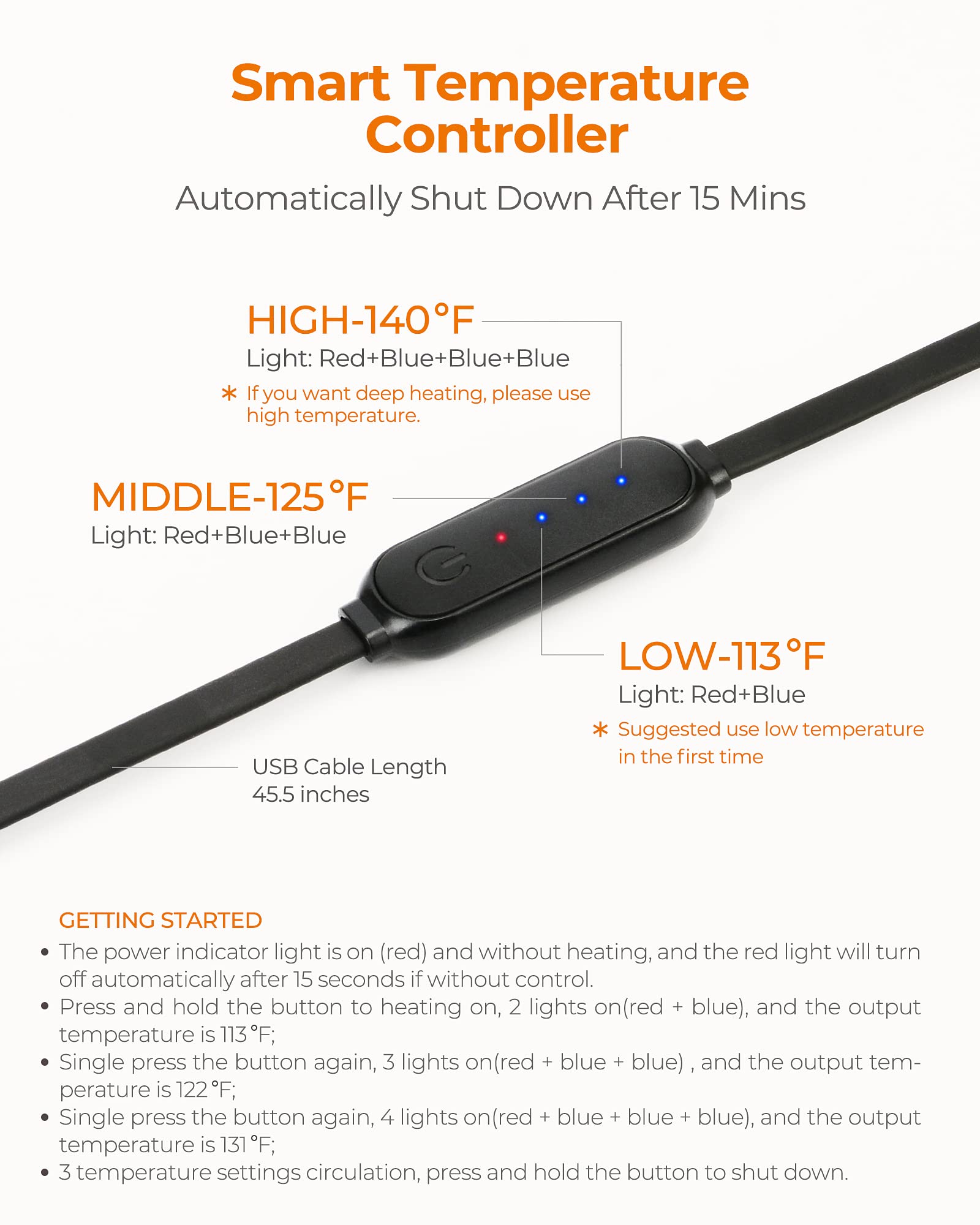 nimood Neck Stretcher, Cervical Neck Traction Device, Neck Hump Corrector with Graphene Heating, Neck and Shoulder Relaxer for TMJ Neck Pain Relief, Muscle Relax, Spine Alignment Relax Gifts for Bed