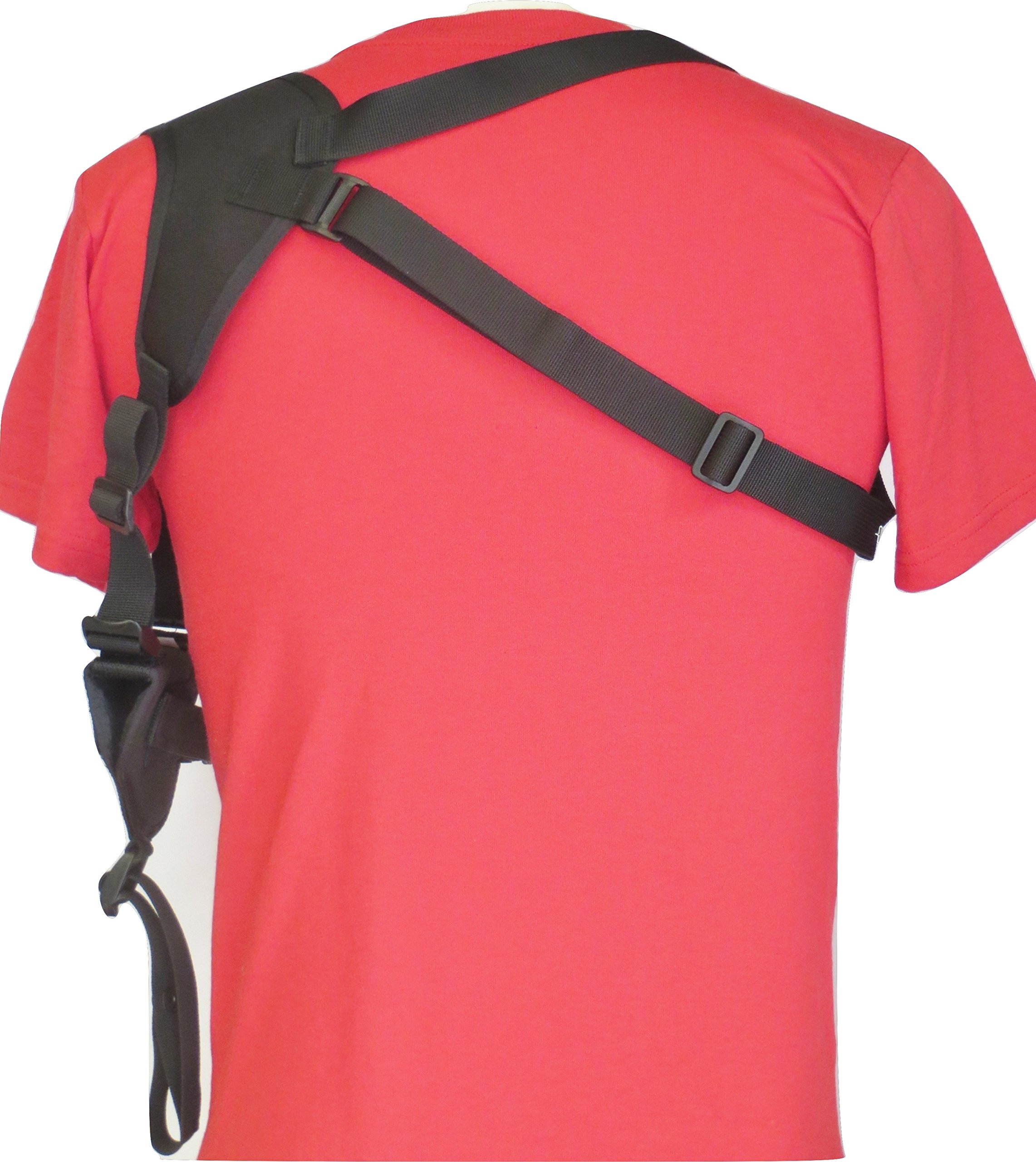 Federal Holsterworks Shoulder Holster for Sig Sauer P365 & P365 SAS Right-Handed, Horizontal Carry for Use Without Laser or Optics Black sdwvp365