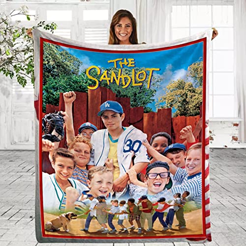 The Sandlot Fists Movie Vintage Christmas Blanket Fleece (Fleece Blanket, 60x80)