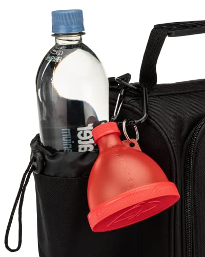 ProStand [6 Pack] - Funnels w/Stand for Filling Water Bottles with Protein Powder, Supplement Container Set to Go or Kitchen Use, Keychain for Shaker Cup