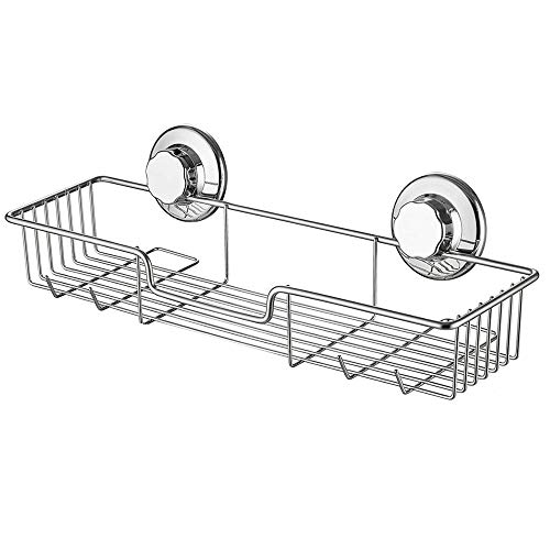 iPEGTOP Suction Cup Shower Caddy and Hooks