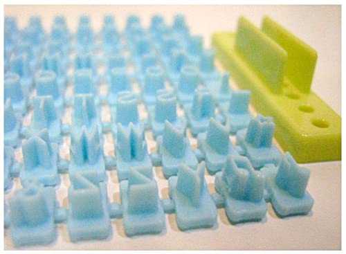 Alphabet, Number, Letter Biscuit Fondant Cake/cookie Stamp Impress Embosser Cutter - Mold Set
