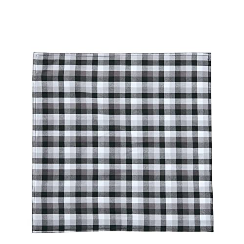 Vera Bradley Women's Cotton Napkin Set of 4, Kingbird Plaid - Recycled Cotton, One Size