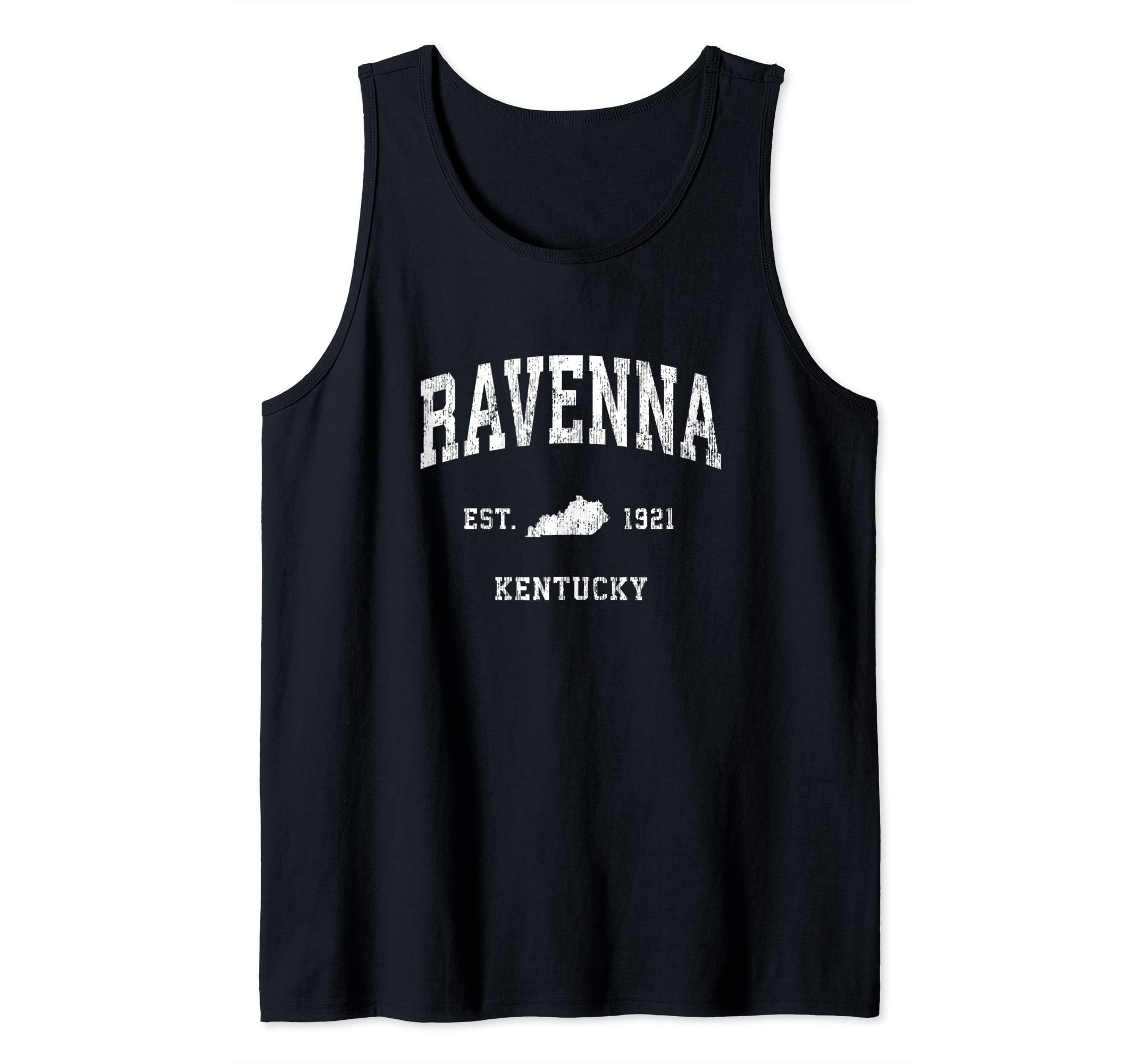 Ravenna Kentucky KY Vintage Athletic Sports Design Tank Top