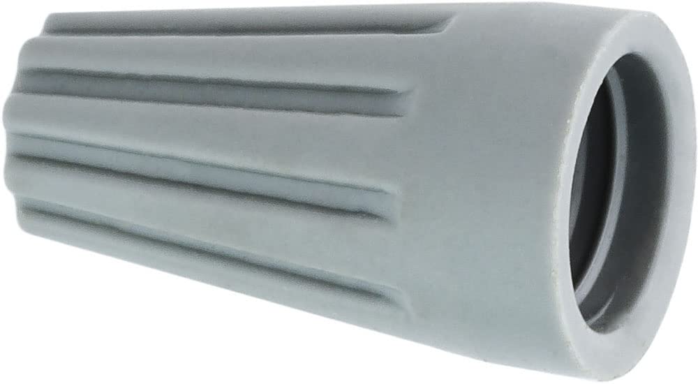 AMZ Clips And Fasteners 25 Twist-Type Wire Connectors 18-16 Gauge Gray