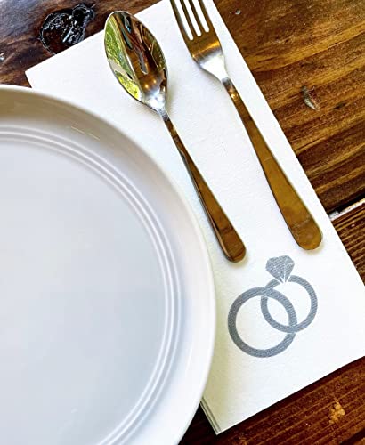 FirePrime Disposable Dinner Napkins, Guest Towels - Linen-Feel, Cloth-Like, Paper Hand Napkins, Soft, Absorbent, Thick Towels for Kitchen, Bathroom, Parties, Holidays, Dinners or Events (Wedding)