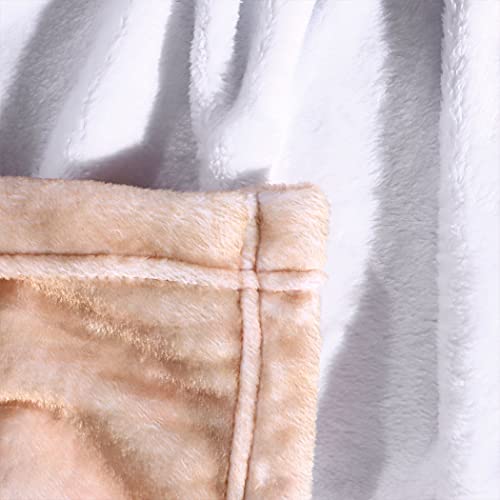 SXCHEN Blankets Plush Sofa Bed Throw Blanket Funny Pug Dogs Pet Animal 60"x80"