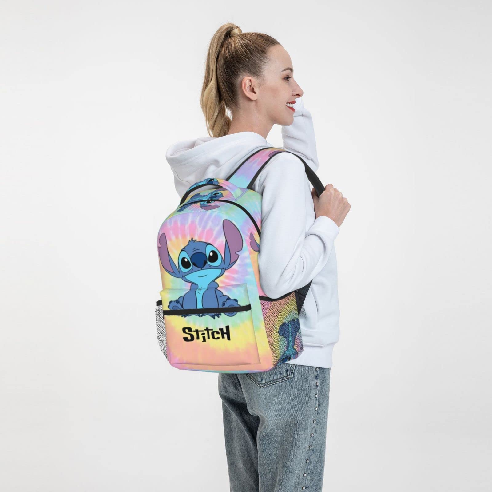 MULINSEN Anime Backpack for Boys and Girls 16.5 Inch Laptop Bag Travel Bookbag for Teens