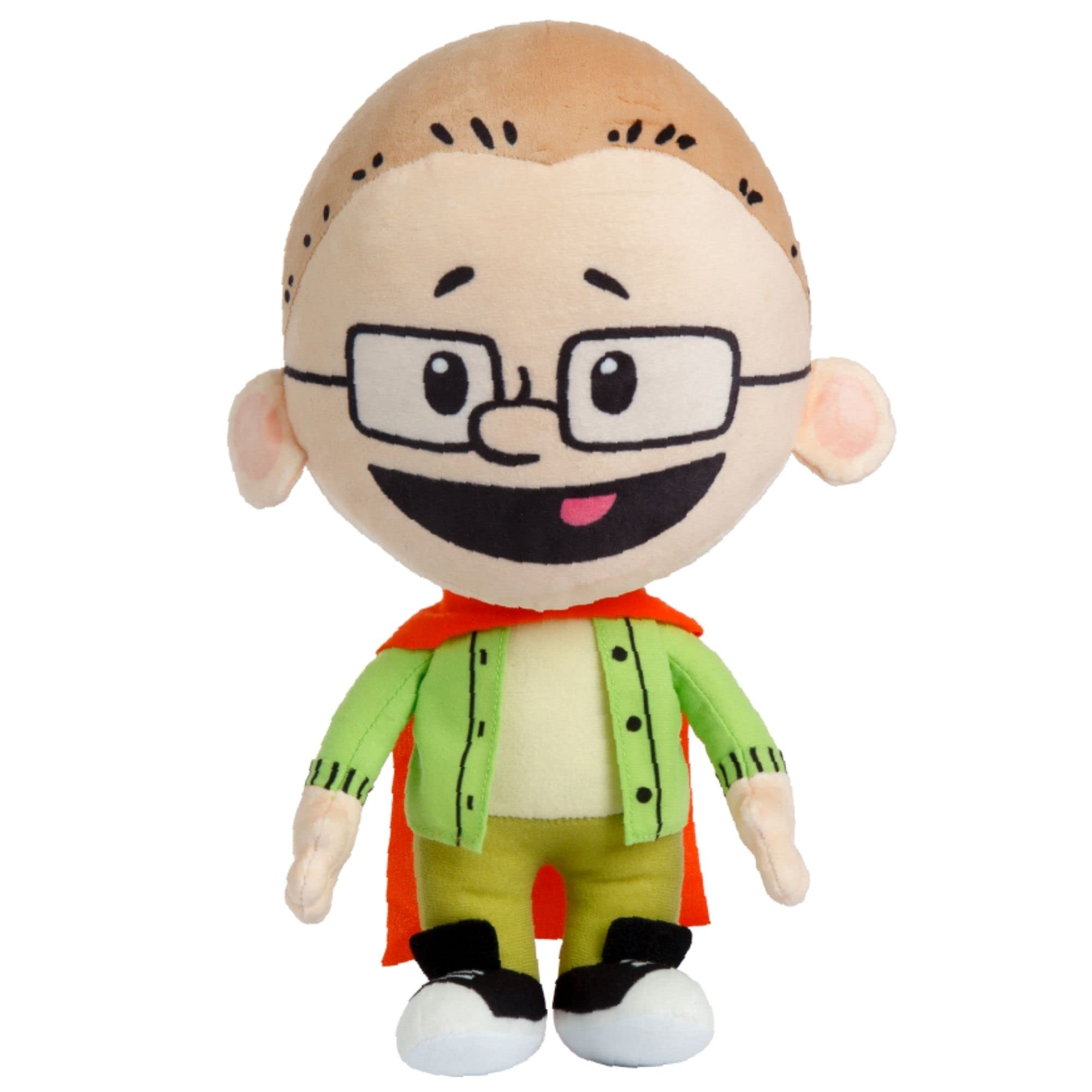 Mighty Mojo Xavier Riddle and The Secret Museum - Brad Scott Meltzer Plush Doll Toy - 12 Inches Tall - Super Soft Cuddly Plush Doll - PBS Show - Gift for Kids & Birthday Parties