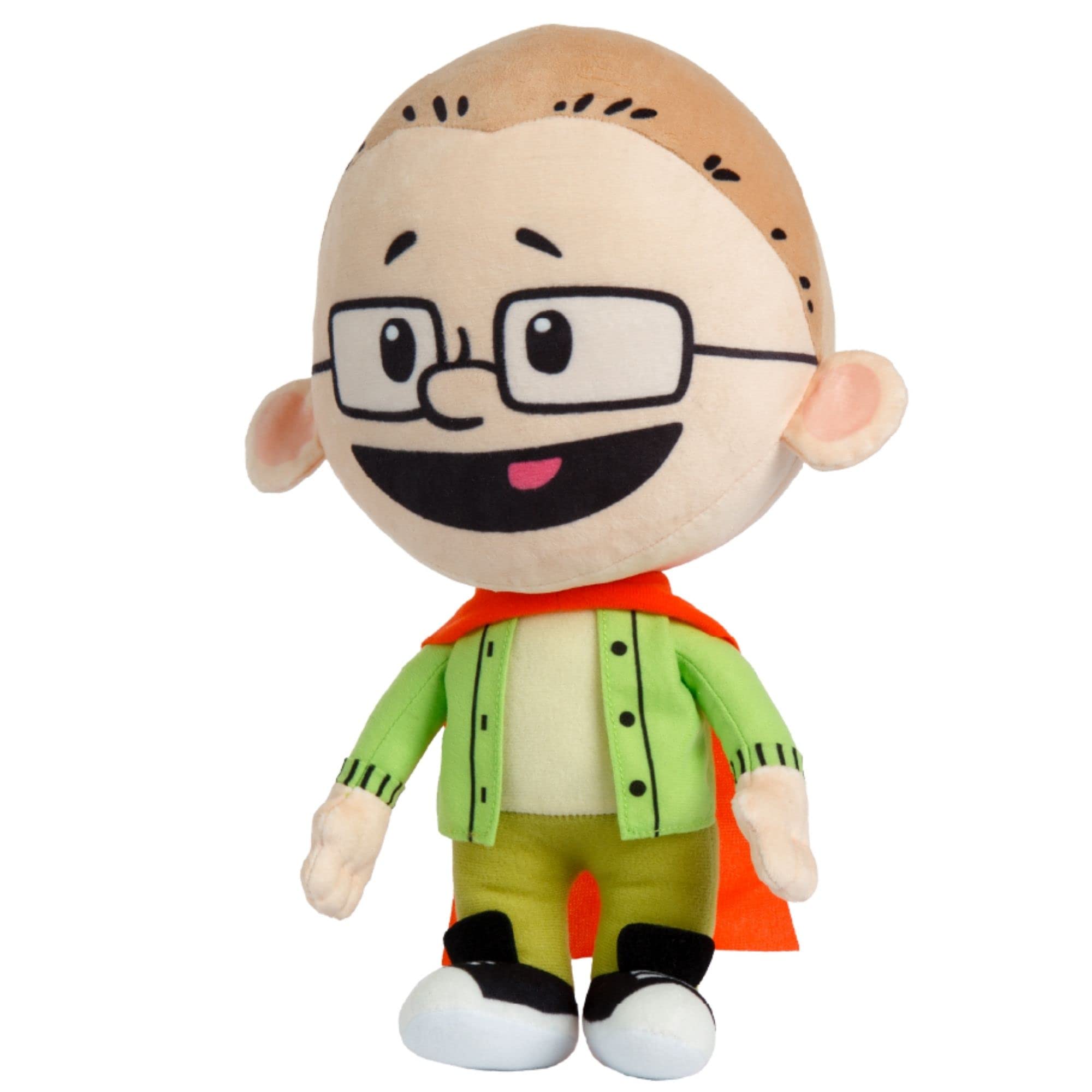 Mighty Mojo Xavier Riddle and The Secret Museum - Brad Scott Meltzer Plush Doll Toy - 12 Inches Tall - Super Soft Cuddly Plush Doll - PBS Show - Gift for Kids & Birthday Parties