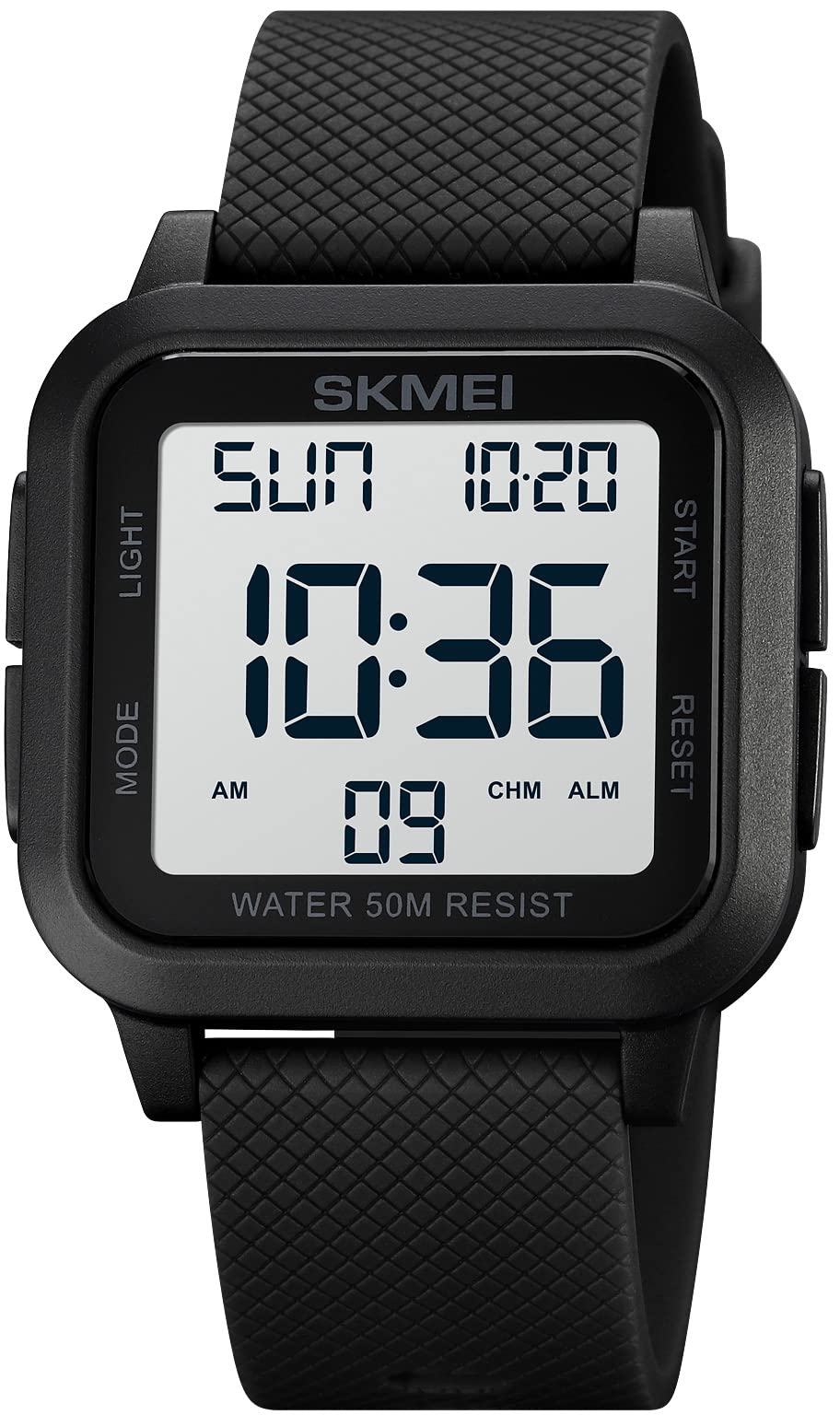 Gosasa Men Sports Military Watches Digital Airplane Shaped LED Light Waterproof Watches