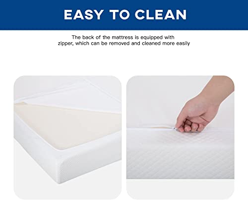 Full Size Mattress 6 Inch Gel Memory Foam Mattress in a Box, Fiberglass Free, Medium Firm Full Mattress for Cooler Sleep Supportive & Pressure Relief, CertiPUR-US Certified